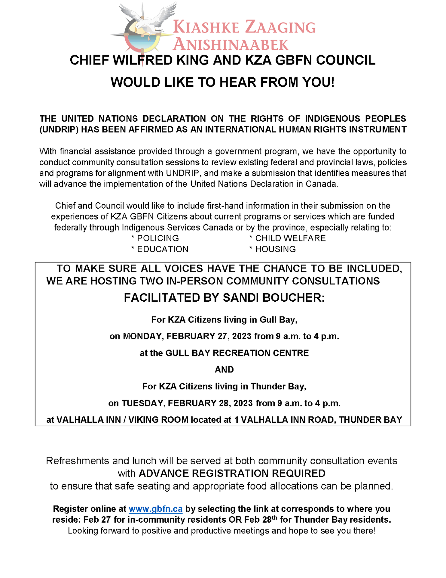 Home - Gull Bay First Nation